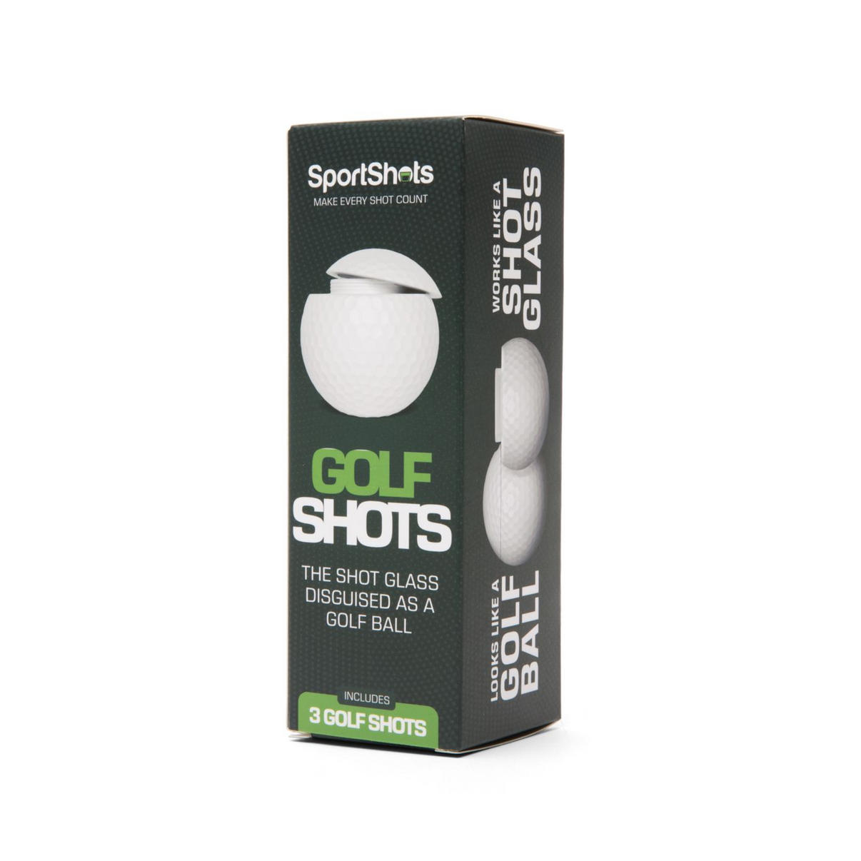 Golf Shots - The Golf Ball Shaped Shot Glasses. Made by Sport Shots ...