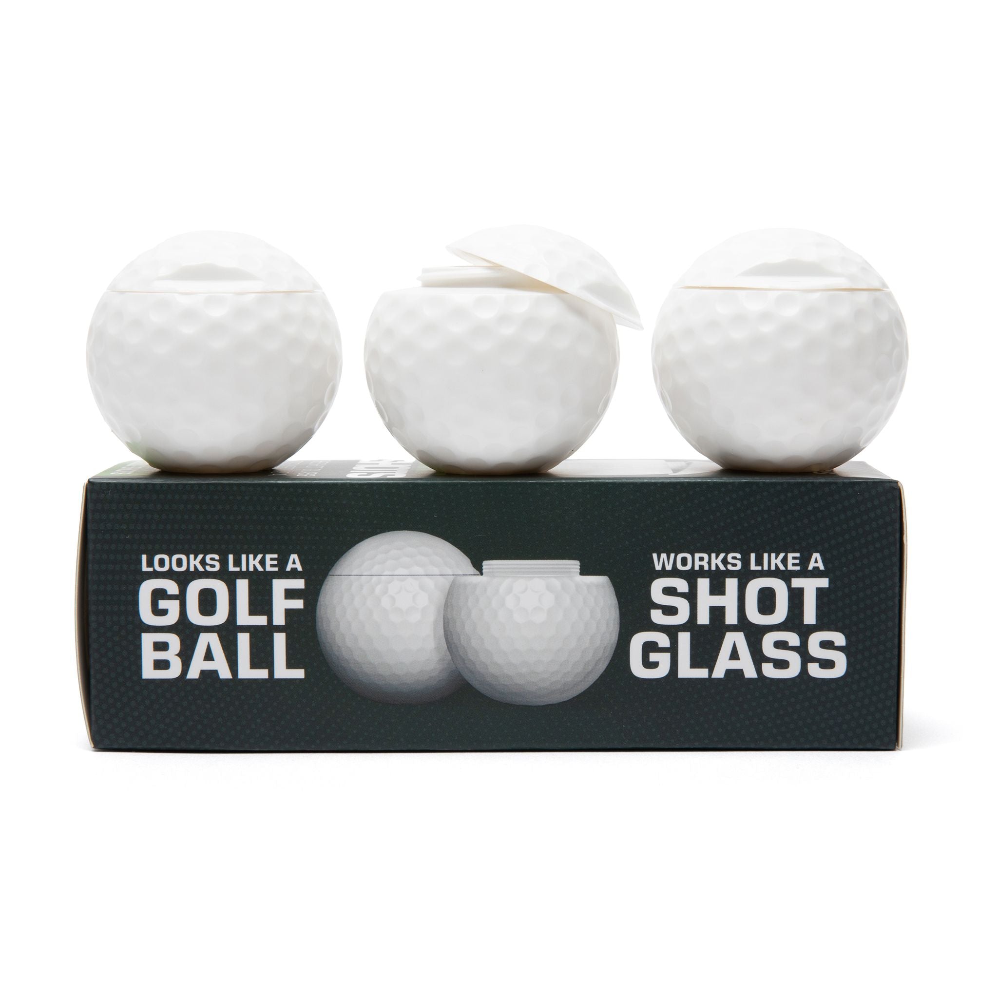 Golf Shots - The Golf Ball Shaped Shot Glasses. Made by Sport Shots ...